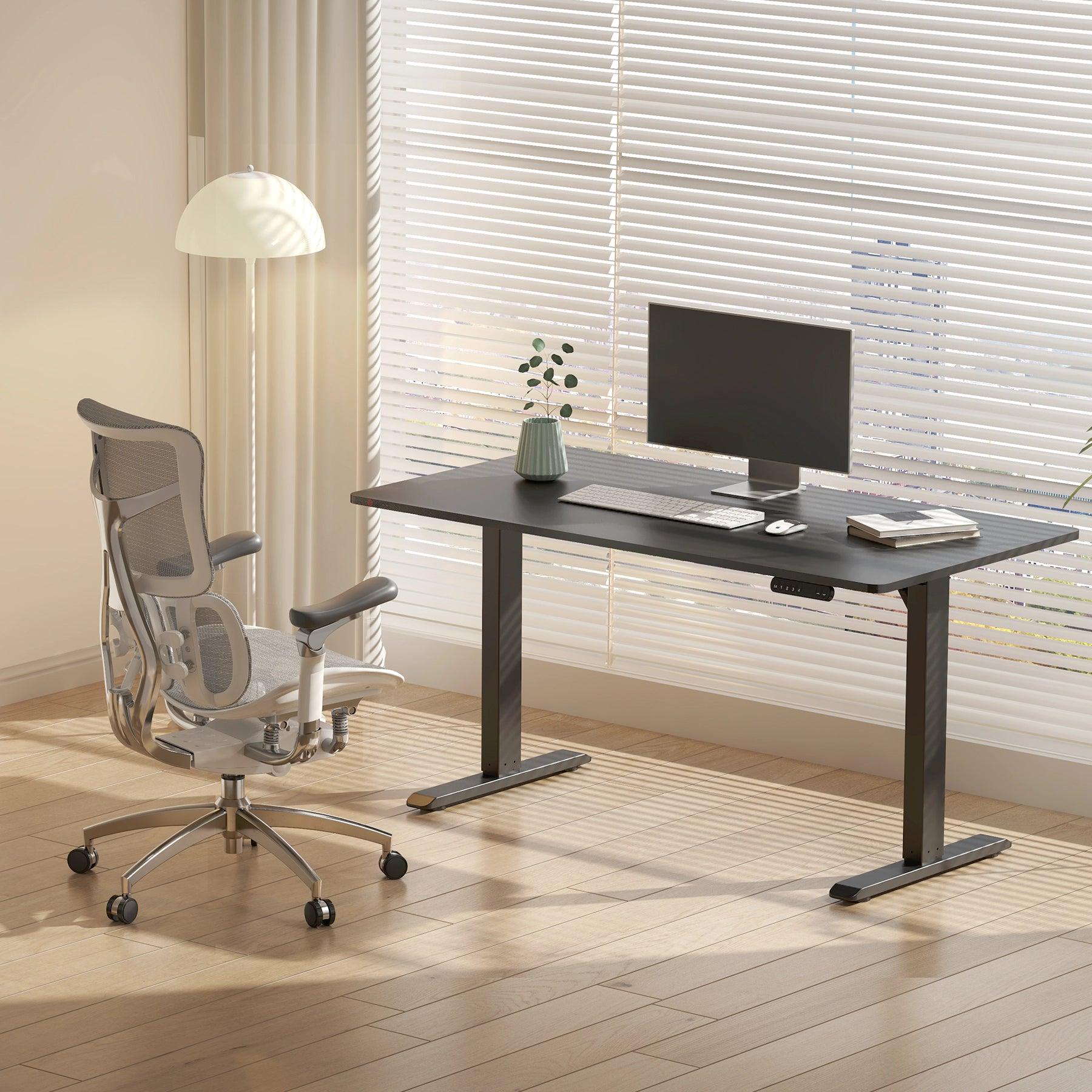 D03 Electric Height Adjustable Standing Desk Black
