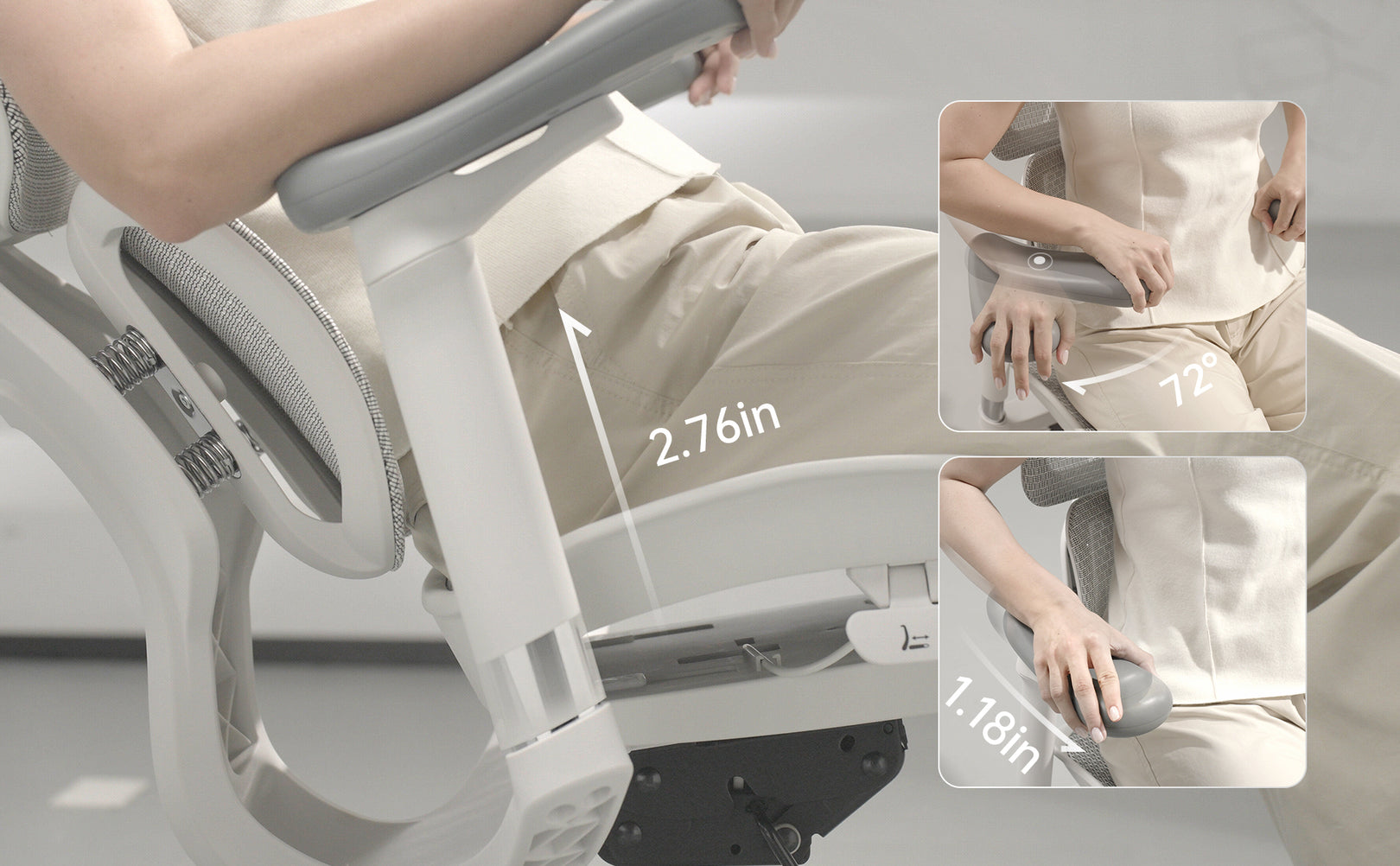 Sihoo Doro S100 Ergonomic Office Chair with Dual Dynamic Lumbar Support ...